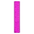 2 Pack Color Transparent Plastic Ruler 6 Inch Straight Rulers, Bulk ...