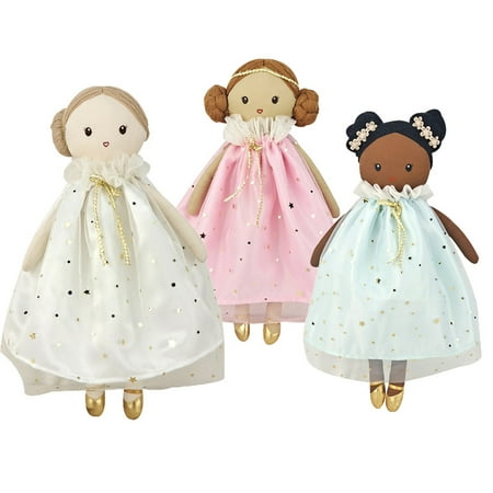 SHTUUYINGG Soft Baby Doll Set - 3 Multicultural Baby Dolls with ...