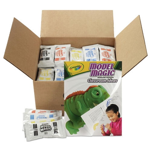 Crayola Model Magic Modeling Compound, 75-1 oz Assorted Packets ...