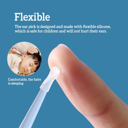 Plastic Children Earpick Portable LED Lighting Ergonomic Detachable ...