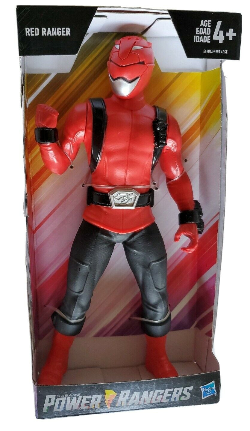Saban's Power Rangers Red Ranger 9" Action Figure - Walmart.com