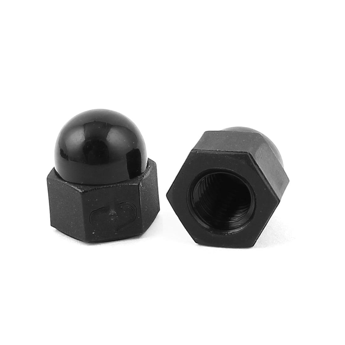 10pcs M8 Plastic Dome Bolt Nut Caps Inner Threaded Protection Covers ...