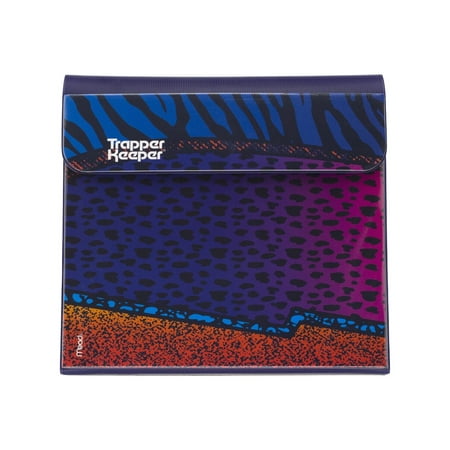 Mead Trapper Keeper - Ring binder - for Letter - animals - blue, purple ...