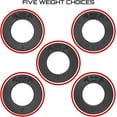 Gainz Olympic Fractional Weight Plates Set, 10 Piece Olympic Weight ...
