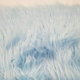 FREE SHIPPING!!! Baby Blue Faux Fur Fabric Long Pile Mongolian, DIY ...