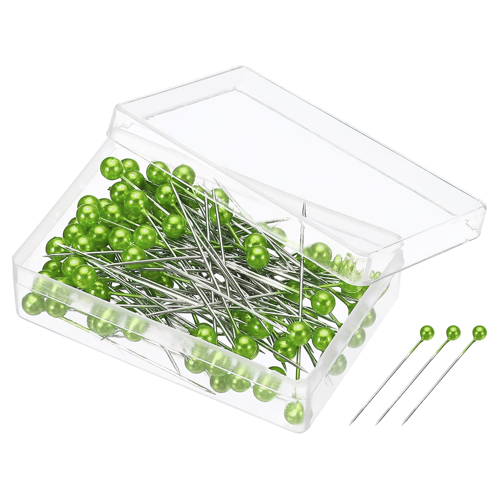 Uxcell Pearlized Sewing Pins Ball Head Needle Straight Quilting Pin ...