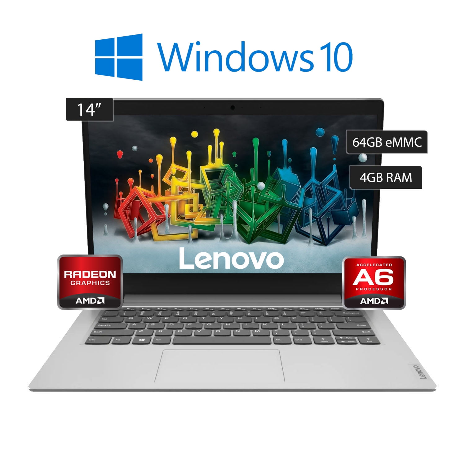 Laptop Lenovo IdeaPad Slim 1-14AST-05 AMD A6-9220E 64GB 4GB 81VS ...