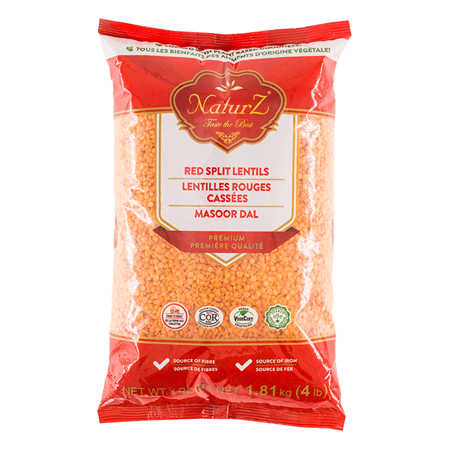 Click here for Naturz Red Split Lentils - Masoor Dal  4 Lb 1.81kg prices