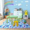 Noahas Rainbow Kids' Rug, Fluffy 5x8 Rug for Bedroom, Playroom and ...