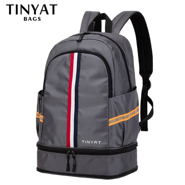 TINYAT Foldable Sports backpack for Women or Men Shoe Compartment ...