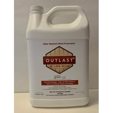 Outlast Q8 Log Oil, EPA Registered Wood Preservative, 5 Gallon Pail ...