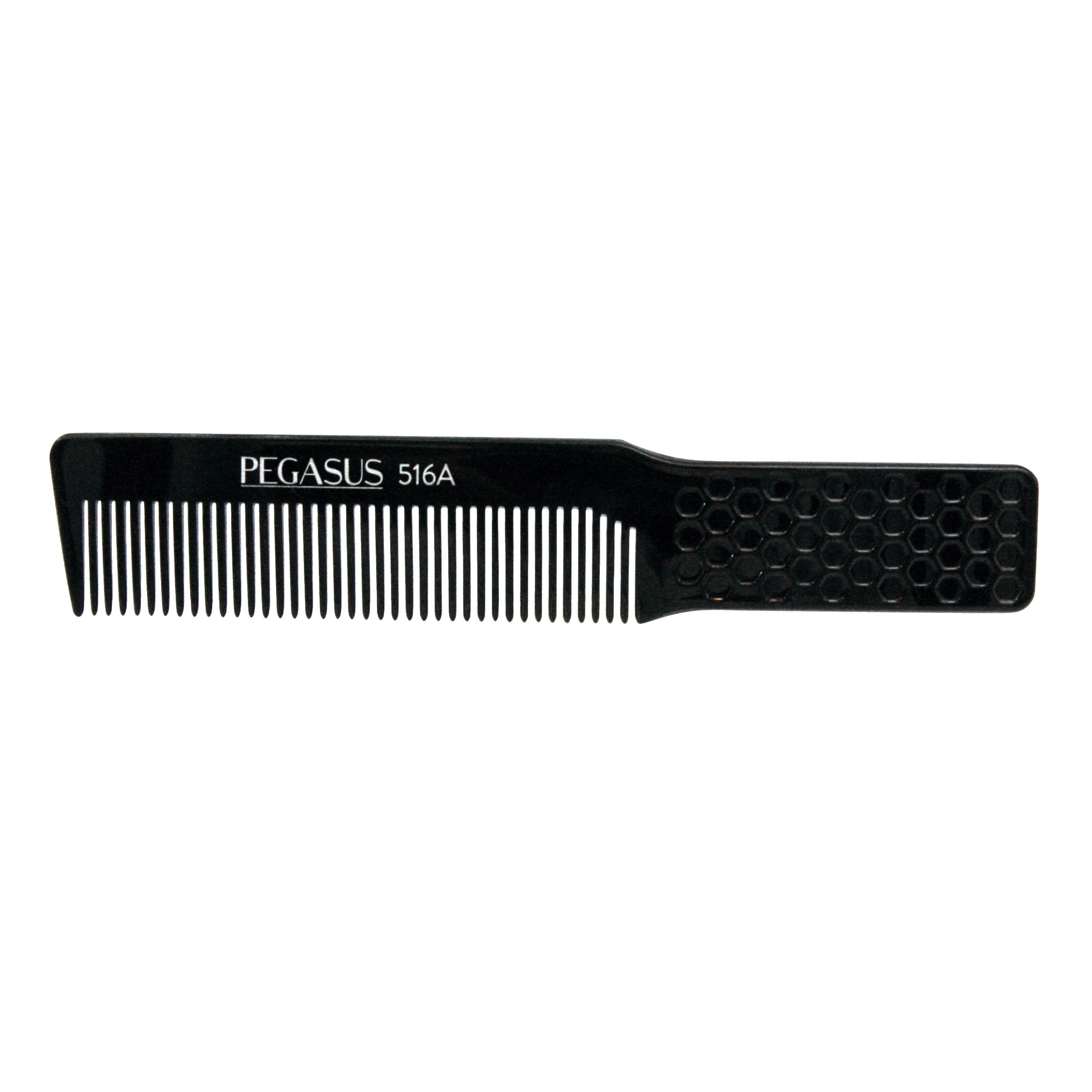 Pegasus 516A, 8in Hard Rubber Fine Tooth Klipper Comb, Handmade ...