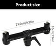 MS02 Multiple Directional Stereo Mic Stand with Twin Microphone Holders ...