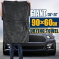 Microfiber Towels for Cars Drying Extra Large Super Absorbent Cleaning ...