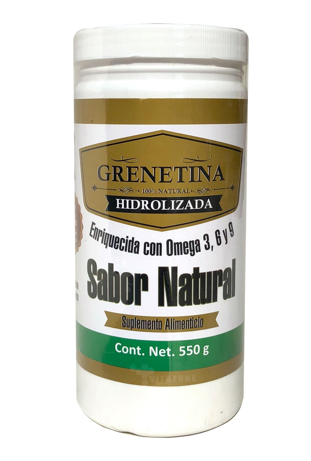 Grenetina Hidrolizada Sabor Natural 550 Grs Pretty Bee. PRETTY BEE ...