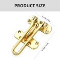 Metal Swing Handle Door Lock Latches Childproof Reinforcement Door Lock ...