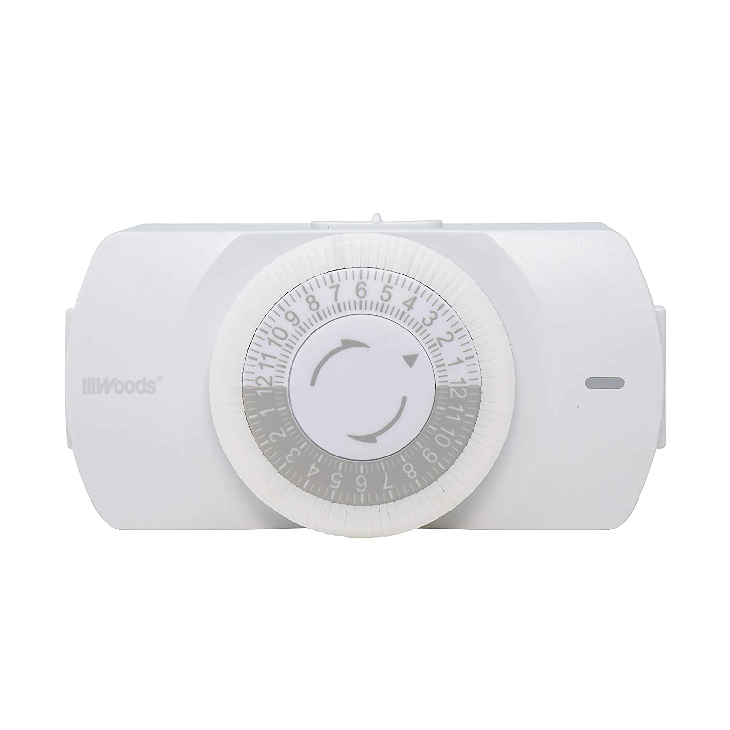 Woods 50104WD Indoor 24-Hour Heavy Duty Mechanical Timer with ...