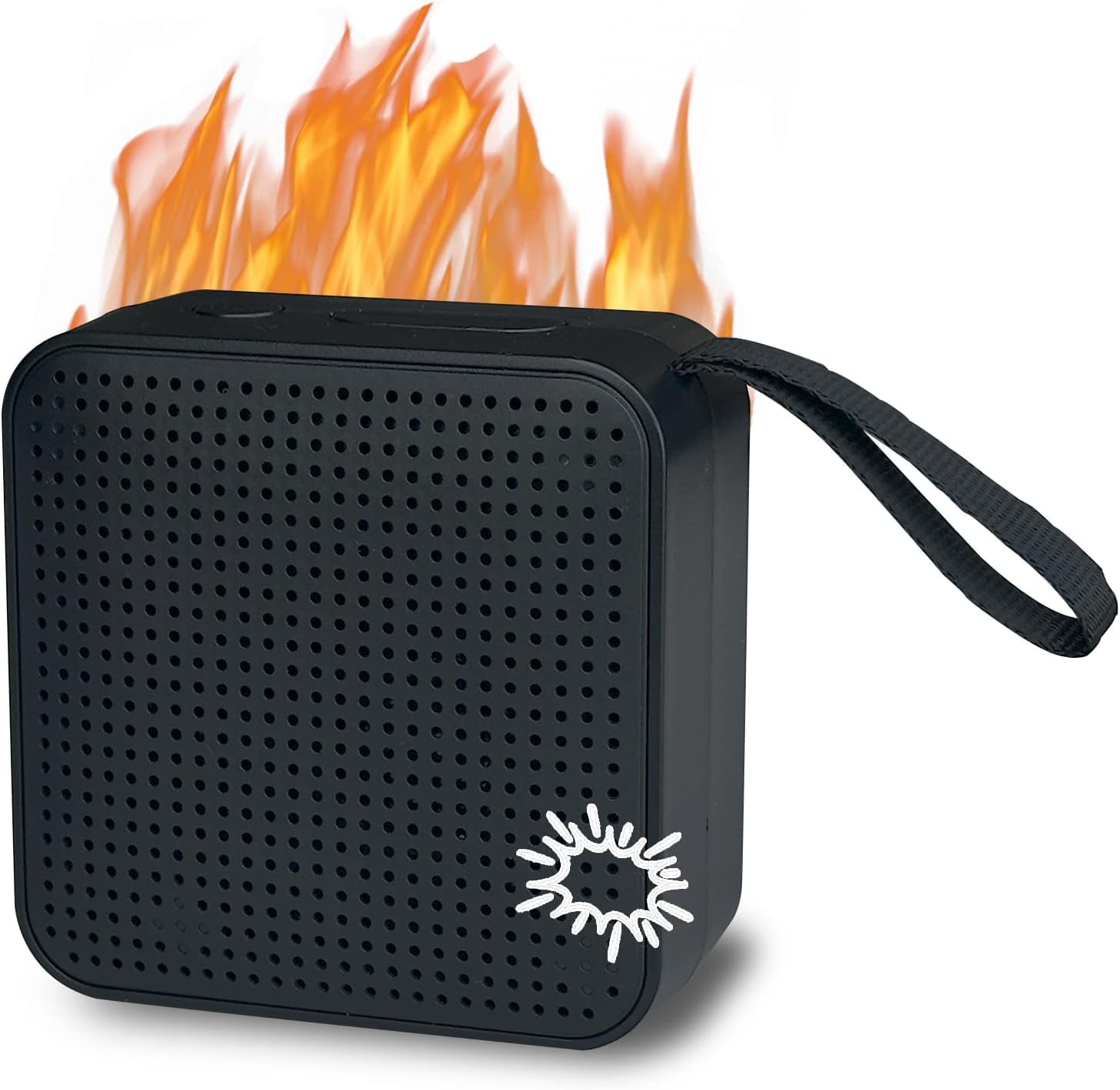 REJODA-Fire Crackler Sound Box for Electric Fireplace, 2 in 1 Realistic ...