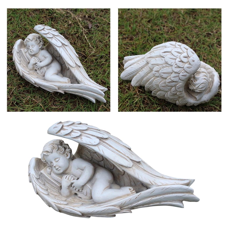 Sleeping Baby Angel Figurine