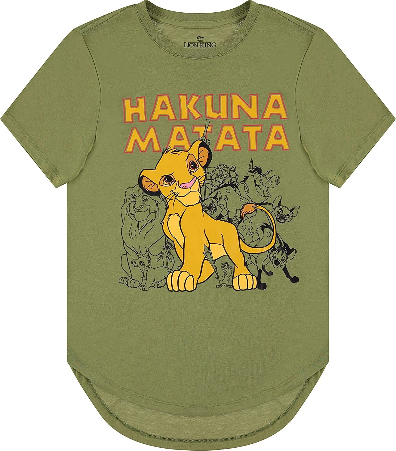 Disney Ladies Lion King Fashion Shirt - Ladies Classic Hakuna Matata ...