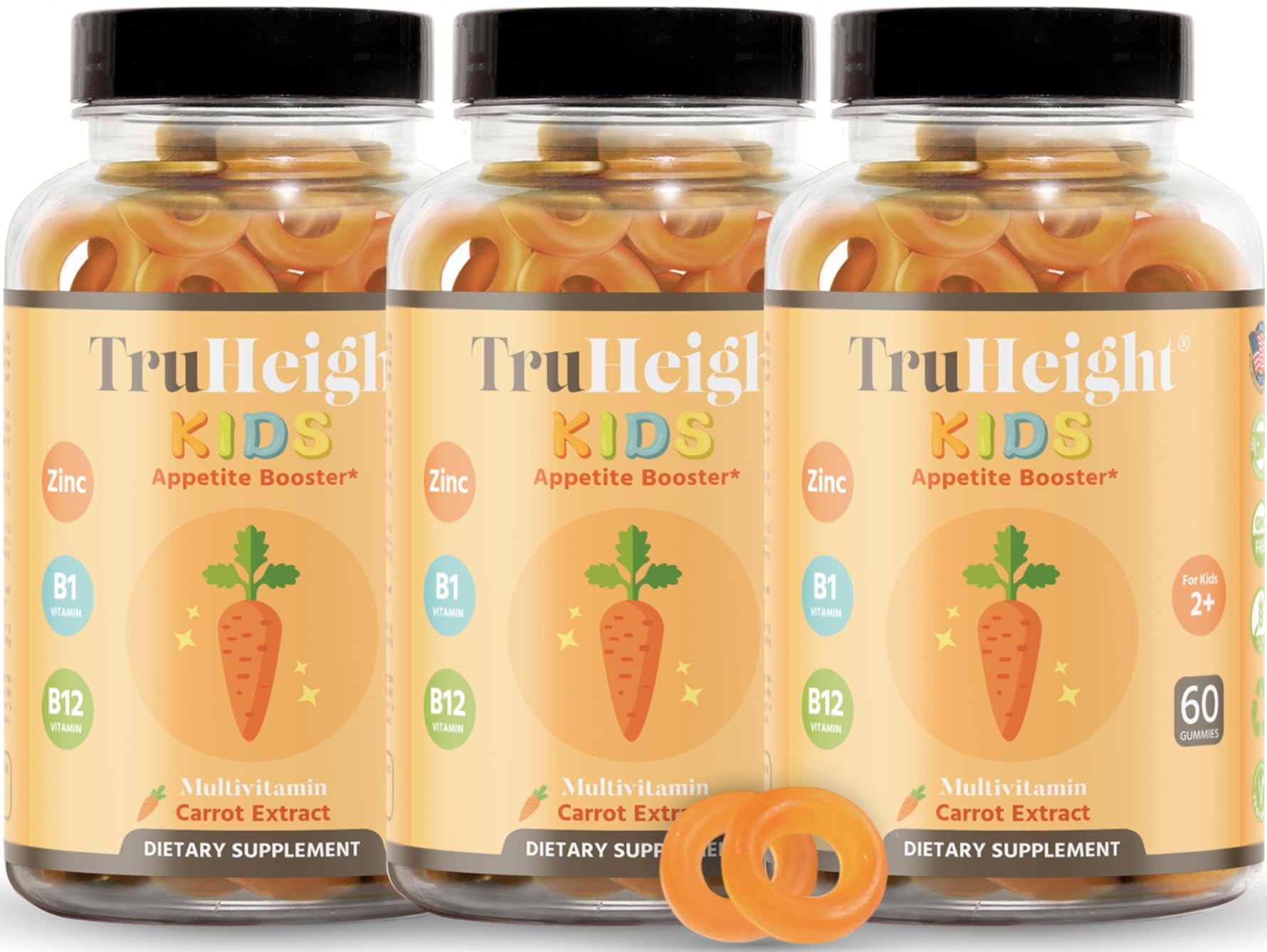 TruHeight Kids Appetite Booster Gummies (Ages 2+) | Bodega Aurrera en línea