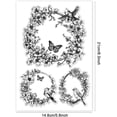 1 Sheet PVC Plastic Stamps for DIY Scrapbooking Photo Album Decorative ...