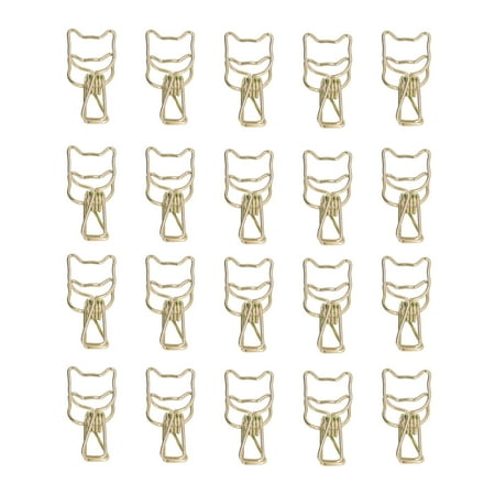 ANGGREK Metal Clips, Attractive Decorative Paper Clips For Office For ...