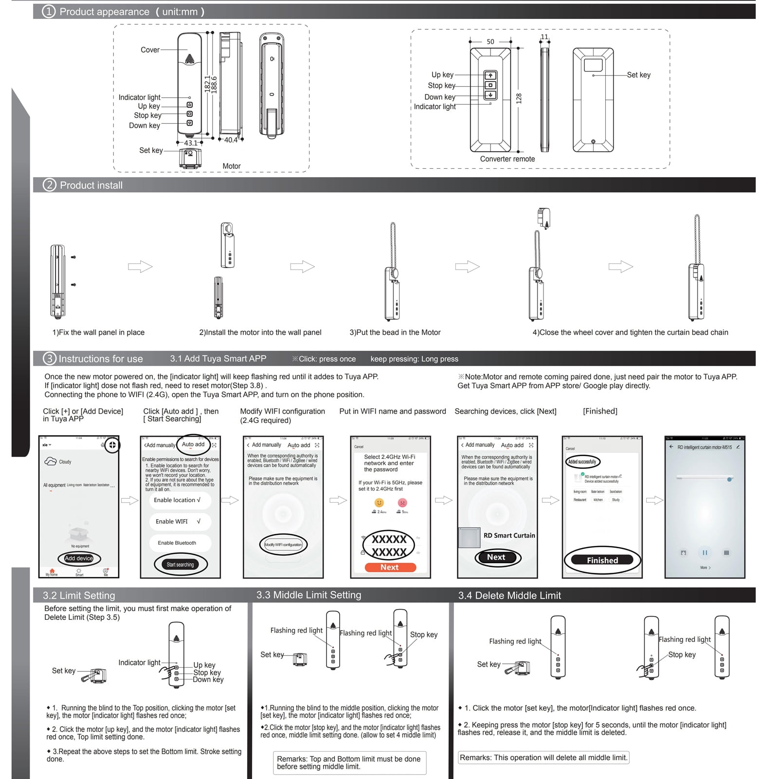 Click here for Amdohai Tuya Wifi M515egwt Intelligent Pull Bead C... prices