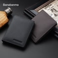 Leather Wallet Male 2026 New First Layer Cowhide Short Wallets 3% Off ...