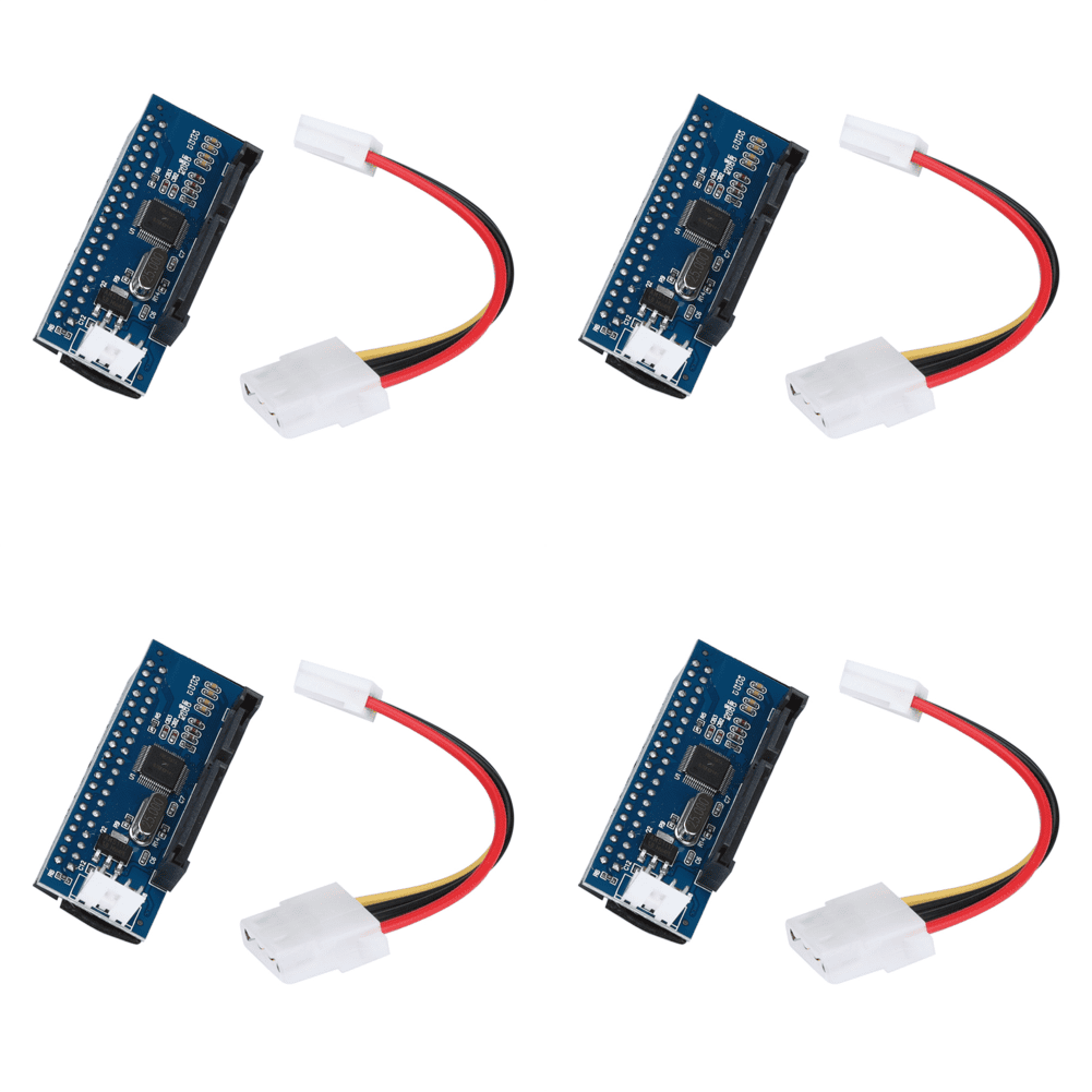 Adaptador IDE a SATA HDD Cable de 4 pines 1 tarjeta de 35 pulgadas con ...