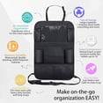 Auto Drive Car Back Seat Organizer with Tablet Holder, Multi-Pocket ...