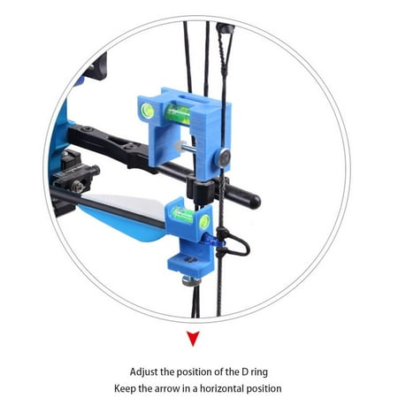 2 Pcs Bow Level Positioner Adjustment Tool Compound Bow Archery ...