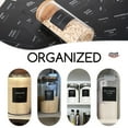 v2croft 168 Pantry Labels for Containers, Minimalist Black Matte ...