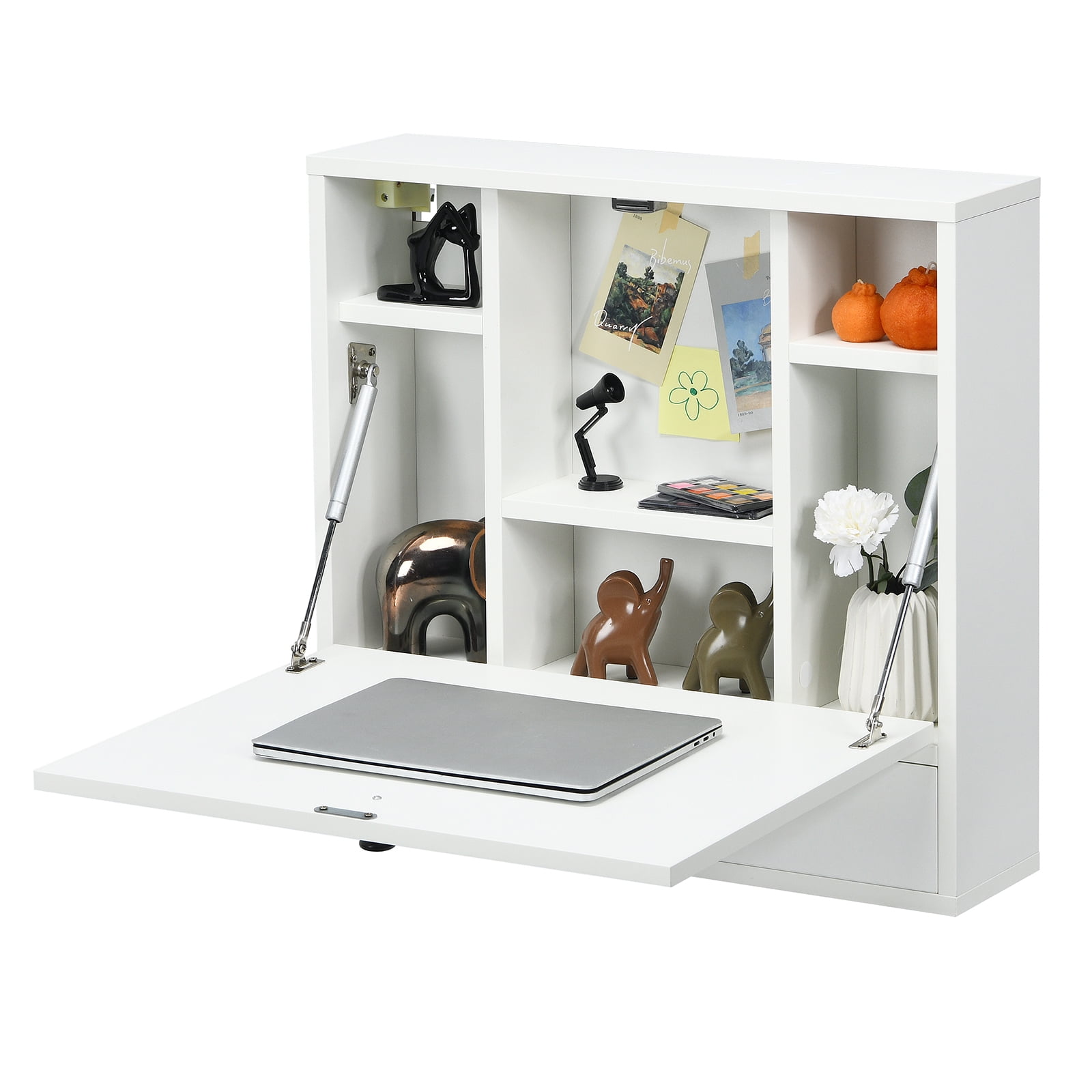 Click here for Patiojoy Wall Mount Floating Desk Foldable Space S... prices