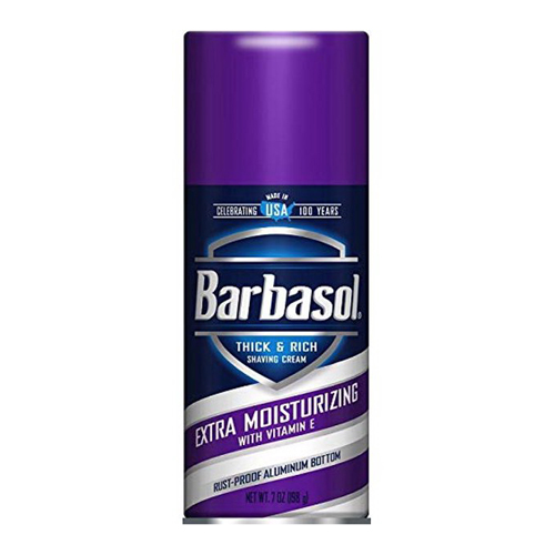 Barbasol Thick & Rich Extra Moisturizing Shaving Cream, 7 Oz, 6 Pack ...