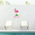 Free Shipping! Northlight Flamingo Welcome Tropical Metal Wall Sign 25 ...
