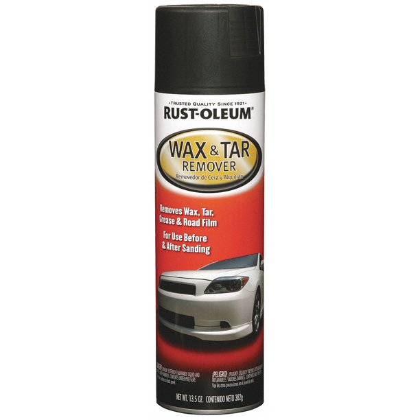 Rust-Oleum Wax and Tar Remover,13.5 oz Spray Bottle 251567 - Walmart.com