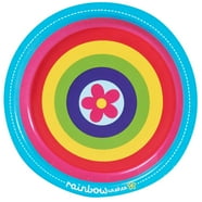 Neon Birthday Dinner Plates, 8pk - Walmart.com