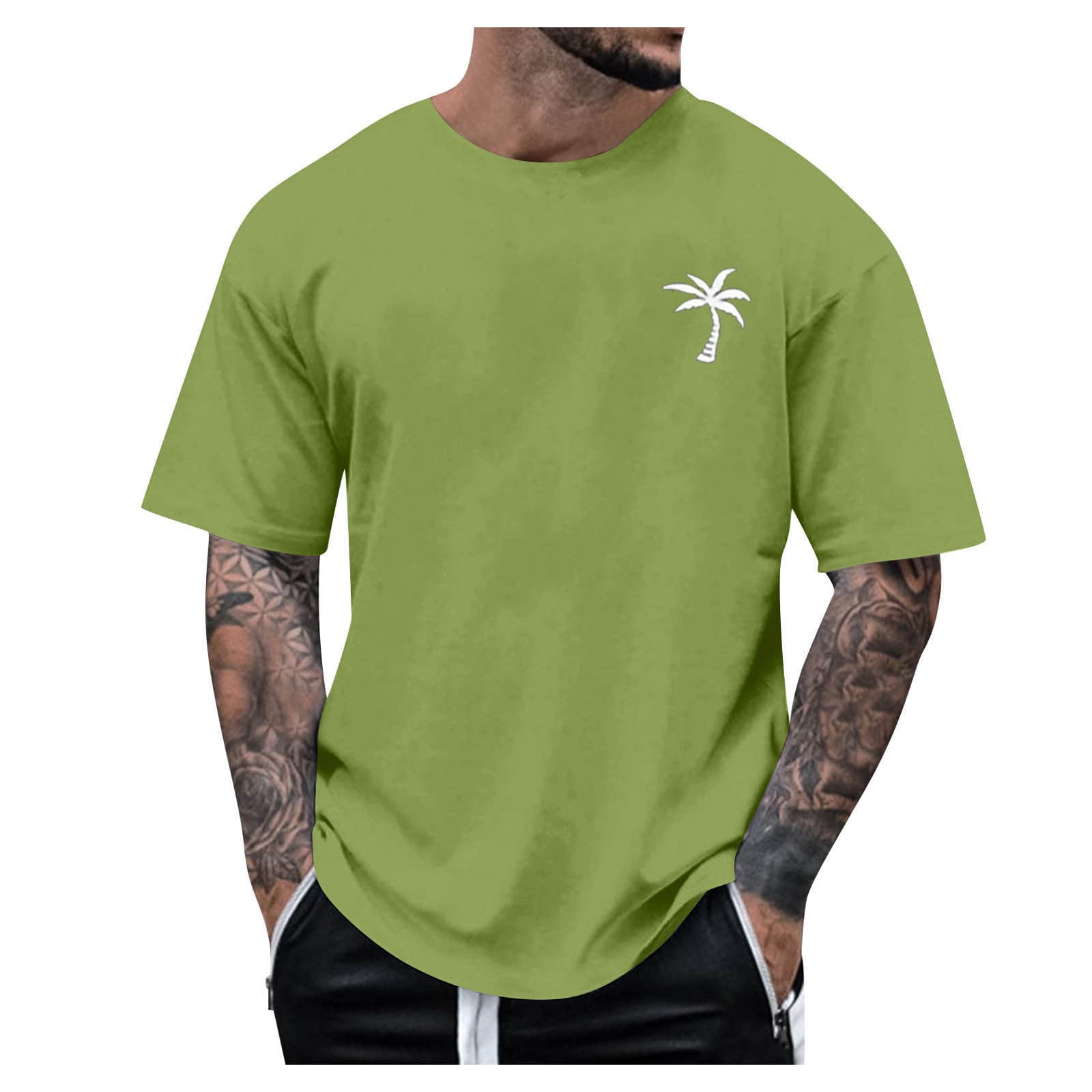 Click here for Ketyyh-Chn99 Mens Tshirt 2024 Summer Fashion Beach... prices