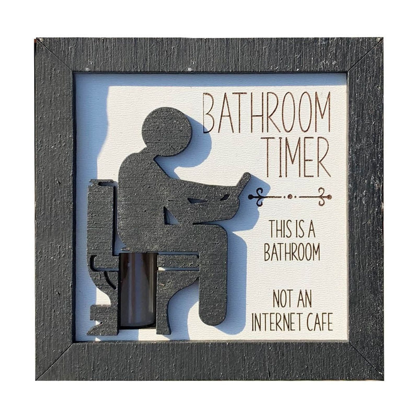 Click here for Homesphere Reversible Wooden Bathroom Timer - Fun... prices
