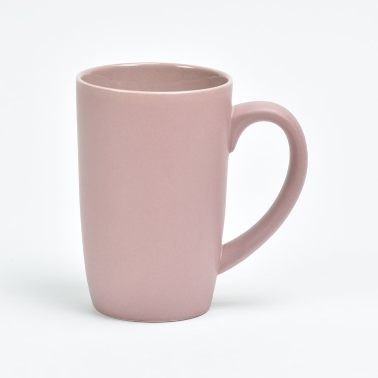 Tall Pink Mugs