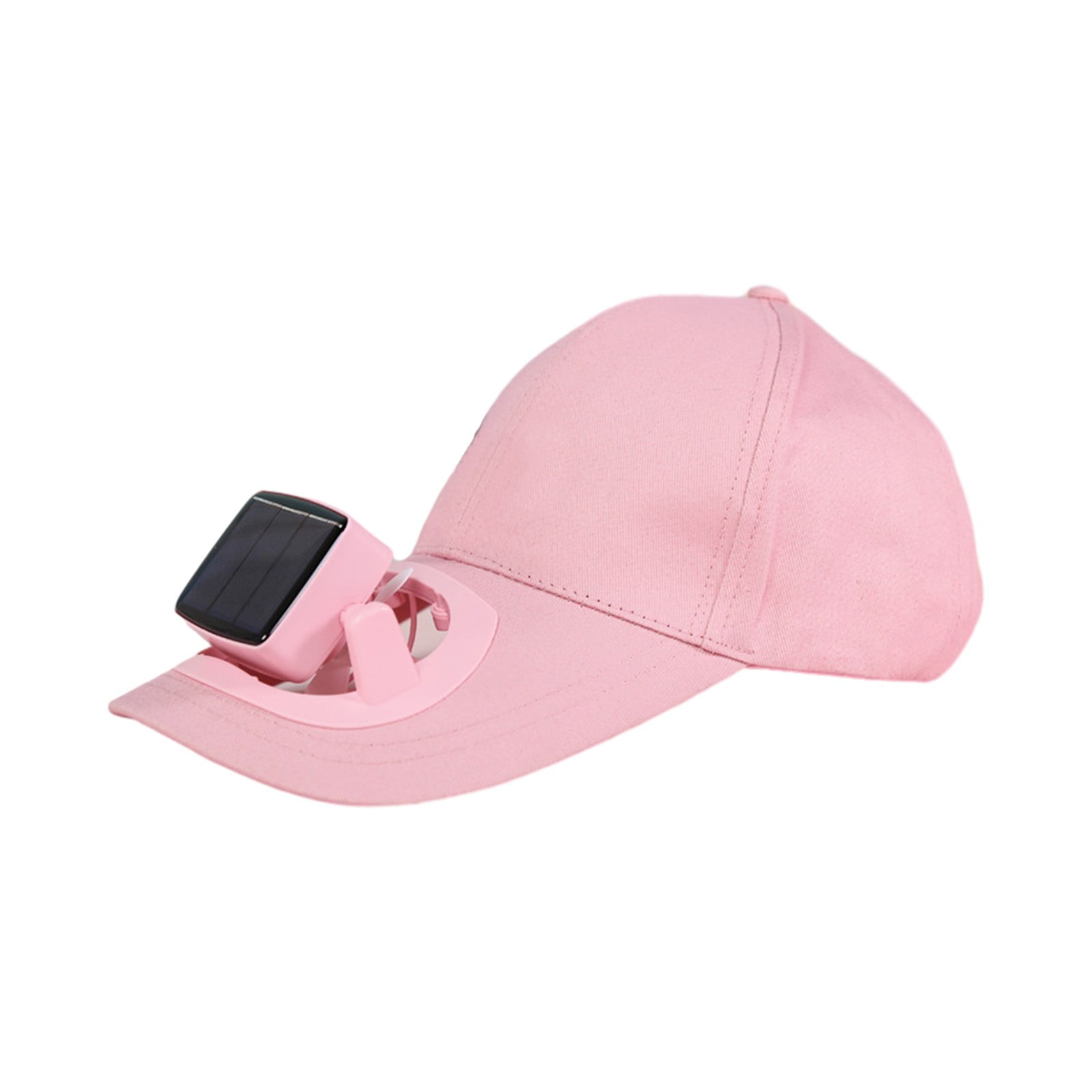 Pompotops Sun Visor Hats with Fan Women, Solar Fan Cap Solar USB ...