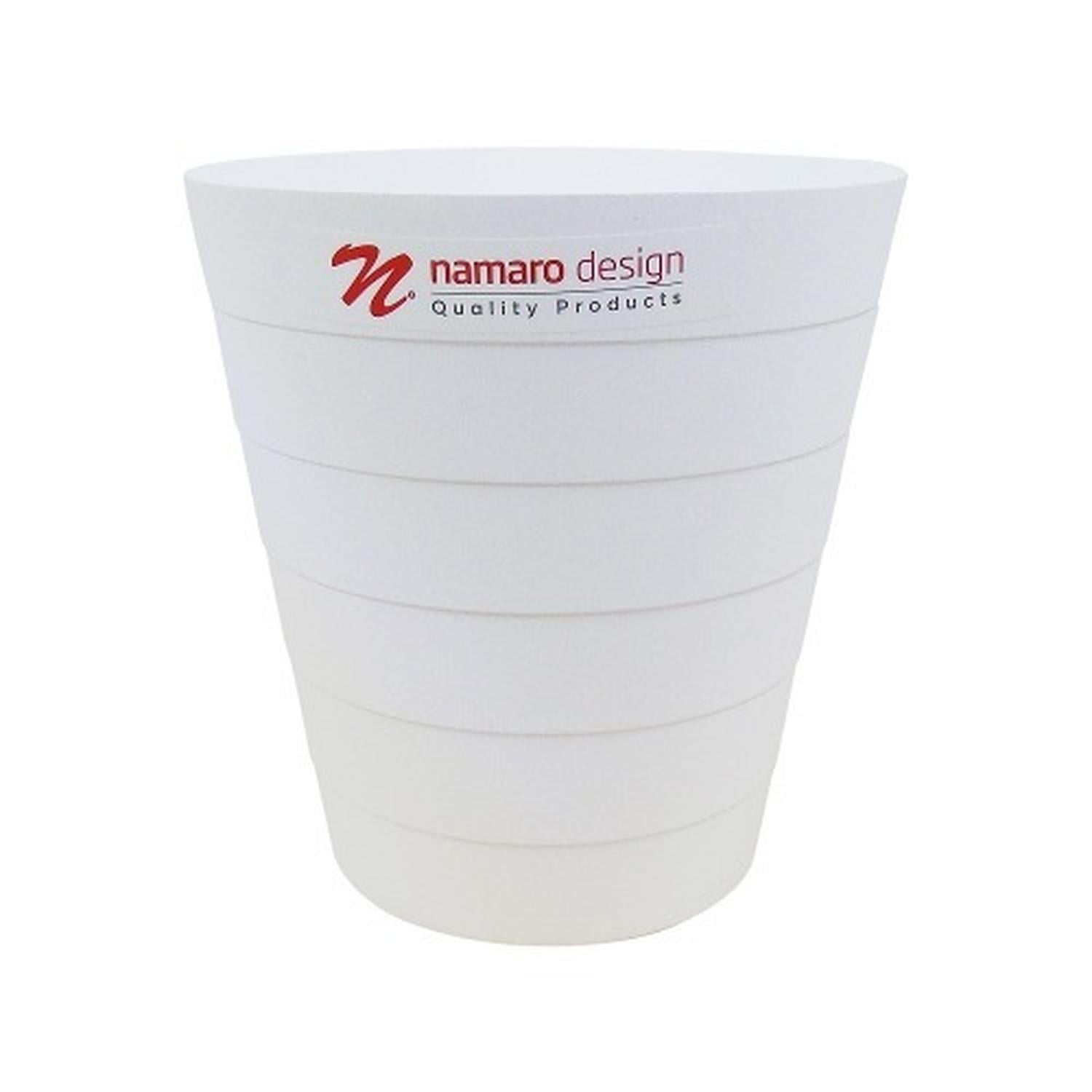 Basurero Papelero 11 Litros Blanco Or-440079 Namaro Design Namaro OR ...