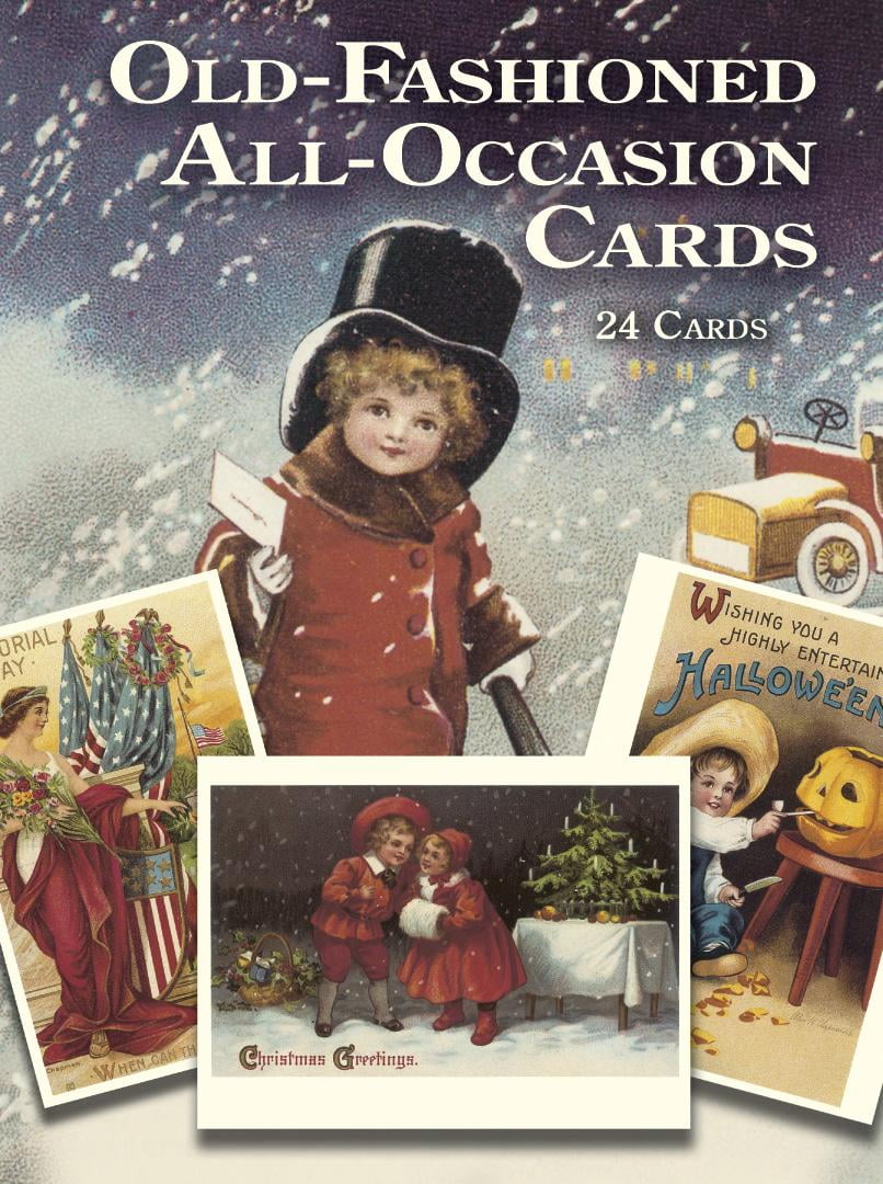 Dover Postcards: Old-Fashioned All-Occasion Cards: 24 Cards (Paperback ...