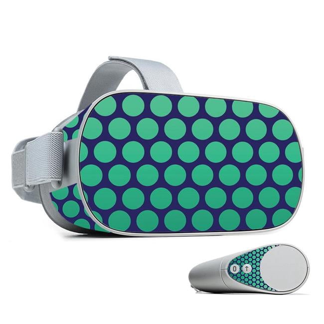 MightySkins OCGO-Spots Skin Decal Wrap for Oculus Go Mobile VR Sticker ...