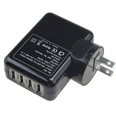 axGear Universal Battery Charger with USB AC Charging Port for Cell ...