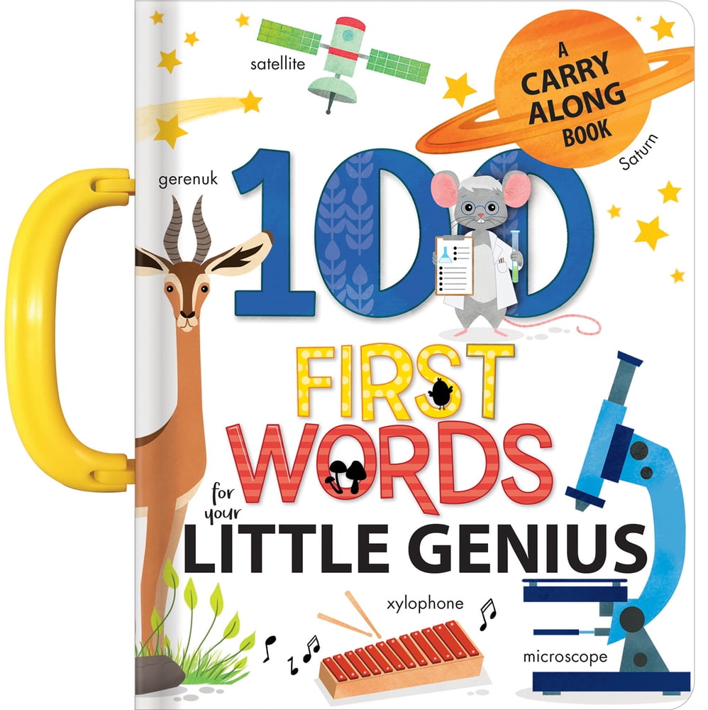 Pre-Owned Carry-Along Books 100 First Words for Your Little Genius ...