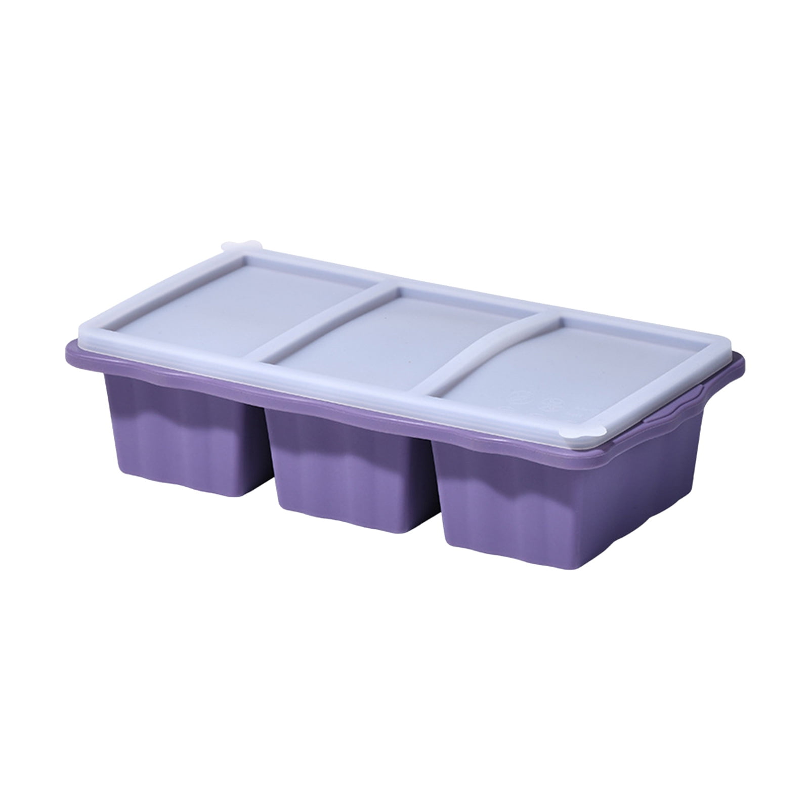 Click here for Hyasfey Silicone Freezer Tray With Lid 3-Compartme... prices