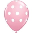 AnnoDeel 50 Pcs 12" Latex Balloons, Pink Polka Dot Balloons for ...