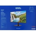 onn. 24" FHD (1920 x 1080p) 75hz Office Monitor with 6 ft HDMI Cable ...